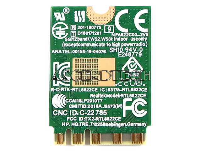 RTL8822CE 00158-19-04076 | Realtek Rtl8822ce M.2 2230 Wifi 5 Card