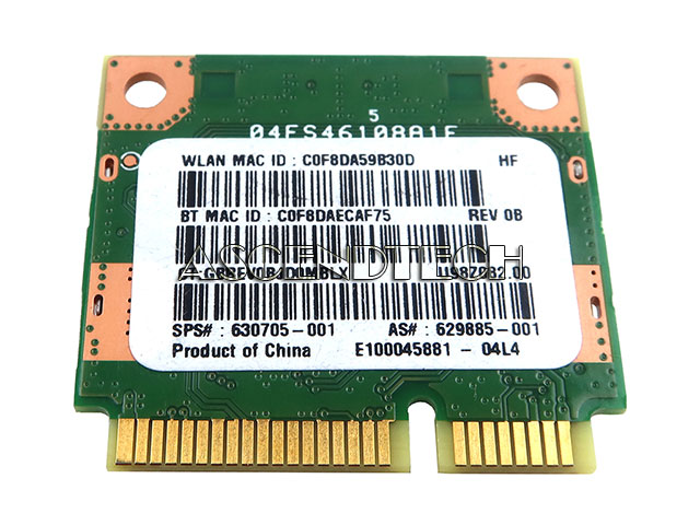 RT5390 630705-001 | Hp G4 G6 Ralink Wireless Card 630705-001