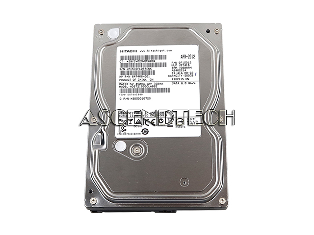 HDS721050CLA662 647466-001 | Hitachi Hds721050cla662 500Gb Sata Hdd