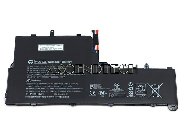 HSTNN-IB5I 725606-001 | Hp Pavilion 13 Wo03xl Battery 725606-001