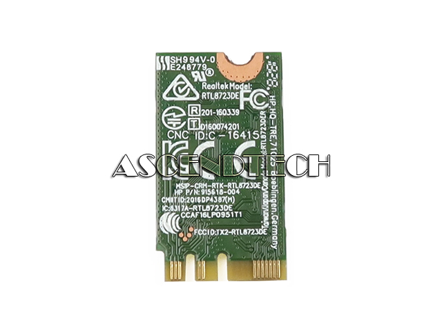 RTL8723DE 915618-004 | Realtek Rtl8723de Wifi Card 915618-004