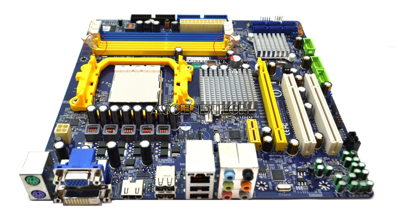 A7GM-S Damaged RAM Slot | Foxconn A7gm-S Am3 Amd 780G Hdmi 5.2Gt/S