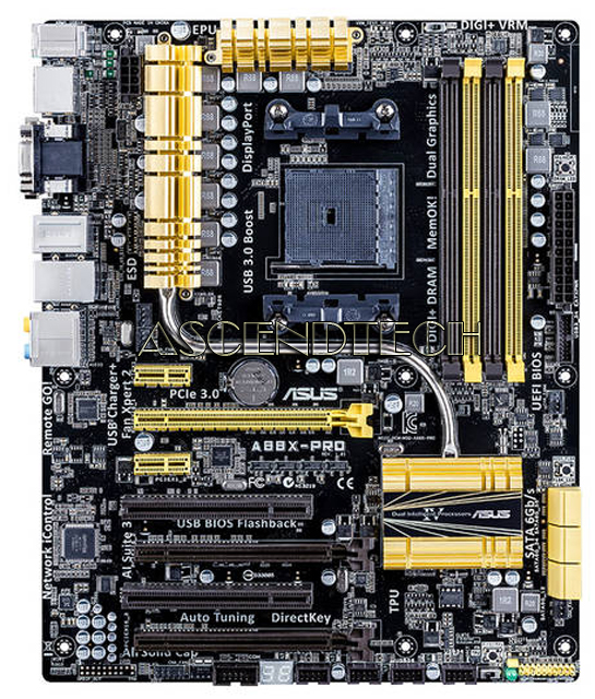 A88X-PRO Bolton D4 | Asus A88x-Pro Fm2+ Ddr3 Sata3 Usb3.0 Mb