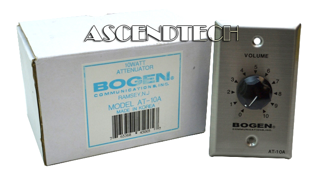 AT-10A | Bogen At-10A Attenuator Volume Control