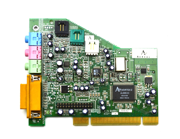 BA88ST AU8830 TS-D-8V0 | Aureal A3d Vortex2 Ba88st Sound Card