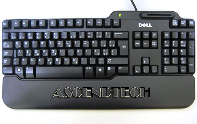 DJ741 0DJ741 CN-0DJ741 | Dell Dj741 Smart Card Reader Keyboard Us