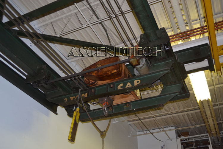 27' Span 2 Ton Capacity | 27' Overhead Bridge Trolley 2 Ton Crane