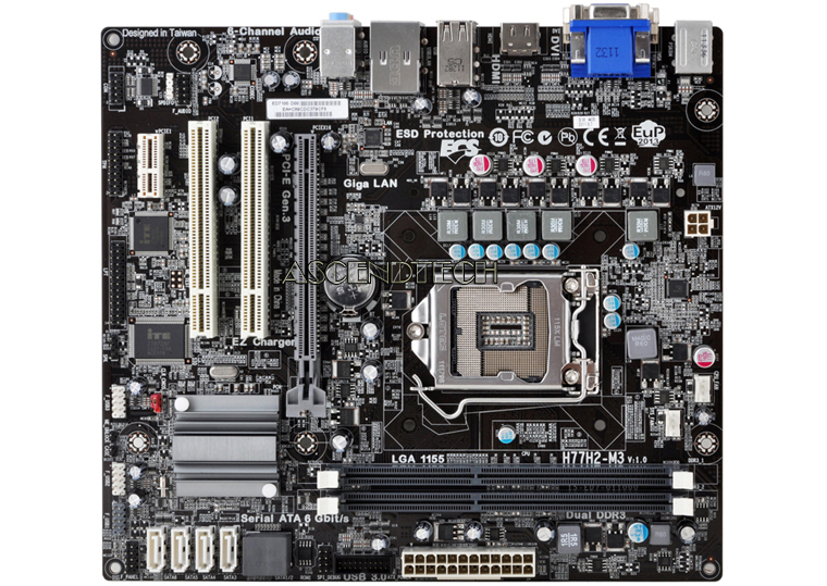 H77H2-M3 (V1.0) No I/O | Ecs H77h2-M3 Intel H77 Ddr3 Motherboard