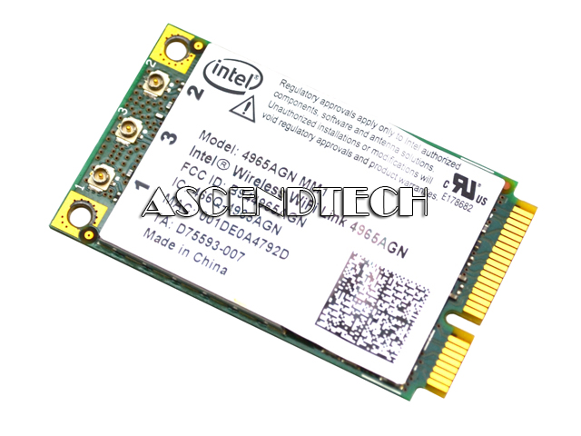4965AGN | Intel 4965Agn Wifi 802.11A/B/G/N Card