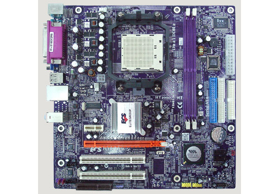 K8M890M-M 1.0A | Ecs K8m890m-M Ddr2-800 Pci-E Sata Mboard