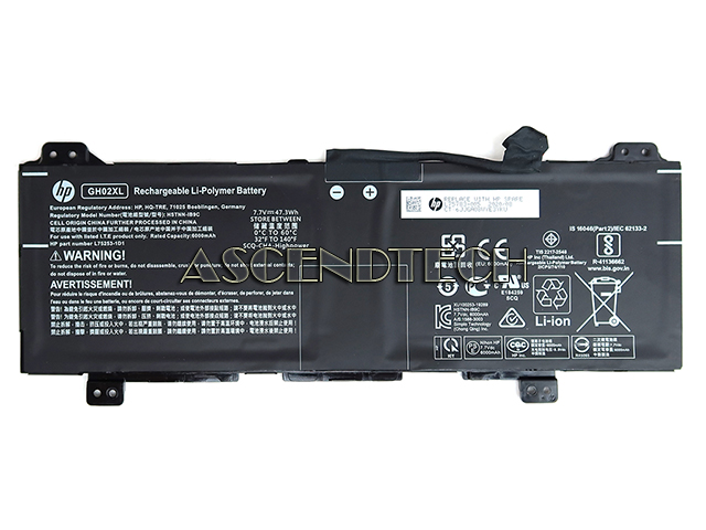 GH02XL L75783-005 | Hp 11 G8 Ee 7.7V 6Ah Battery L75783-005