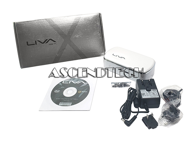 LIVA X2 N3050 64GB 4GB | Ecs Liva X2 64Gb Mini Pc No Os No Plate