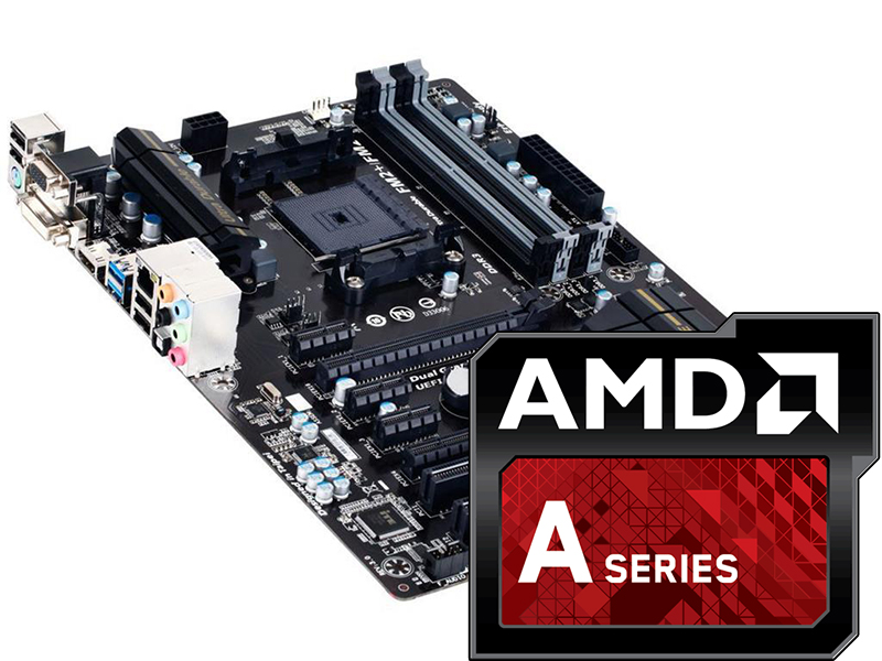 FM2+ / FM2 AMD A88X DDR3 | Gigabyte Ga-F2a88x-D3hp Custom Mb Combo