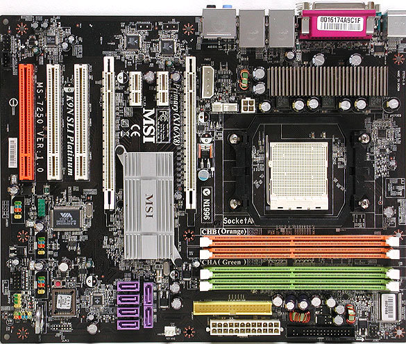 MS-7250 | Msi K9n Sli Platinum Nvidia Nforce 570