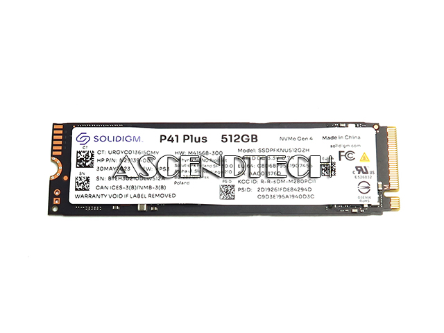 SSDPFKNU512GZH N29139-001 | Solidigm 512Gb M.2 2280 Ssd N29139-001