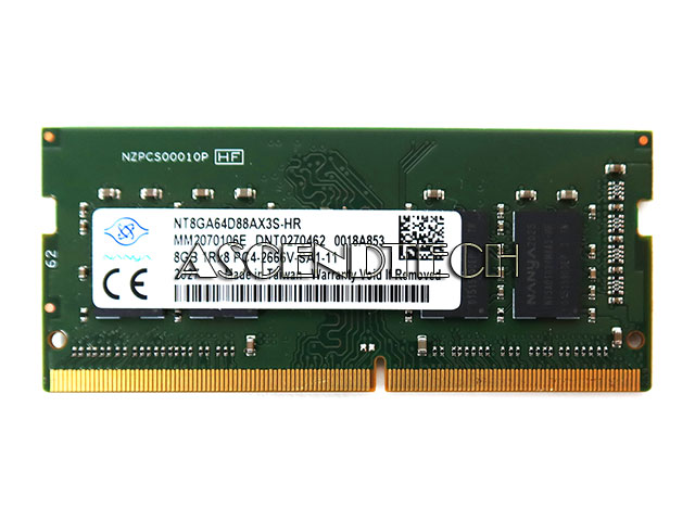 NT8GA64D88AX3S NT8GA64D88AX3S-HR | Nanya 8Gb Ddr4 Memory Nt8ga64d88ax3s-Hr