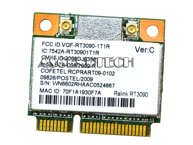 RT3090 VQF-RT3090-1T1R | Ralink Rt3090 Bluetooth Wireless Card