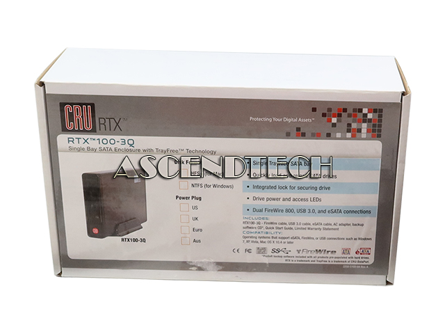 RTX100-3Q 35100-3130-0000 | Cru Sata Hdd Enclosure 35100-3130-0000