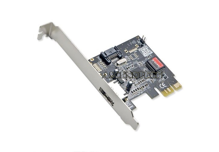 eSATA/SATA 300MB/S | Esata / Sata-2 3Gb/S Pci-E X1 Controller