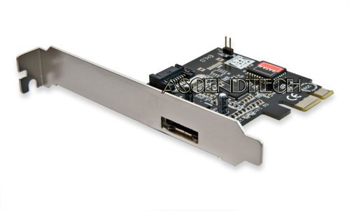 eSATA/SATA 300MB/S | Esata / Sata-2 3Gb/S Pci-E X1 Controller