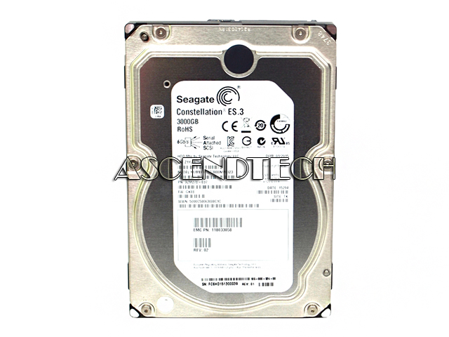 ST3000NM0023 9ZM278-037 | Seagate St3000nm0023 3Tb 3.5" Sas Hdd