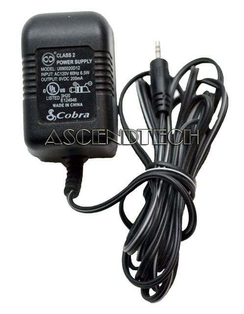 U090020D12 | Cobra U090020d12 Class 2 Ac Power Supply