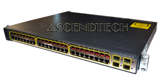 WS-C3750-48PS-S | Cisco Catalyst 3750 Network Switch