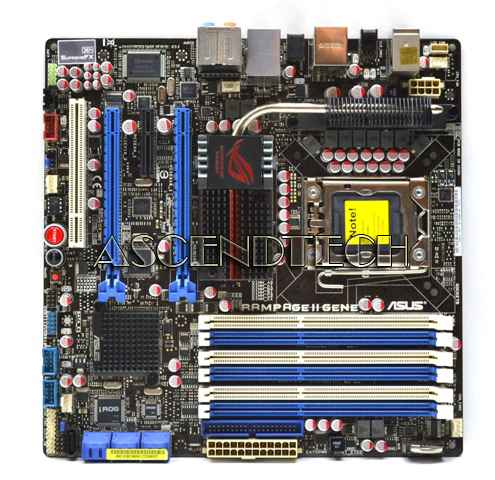 Rampage II Gene LGA1366 | Asus Rampage Ii Gene Motherboard No I/O